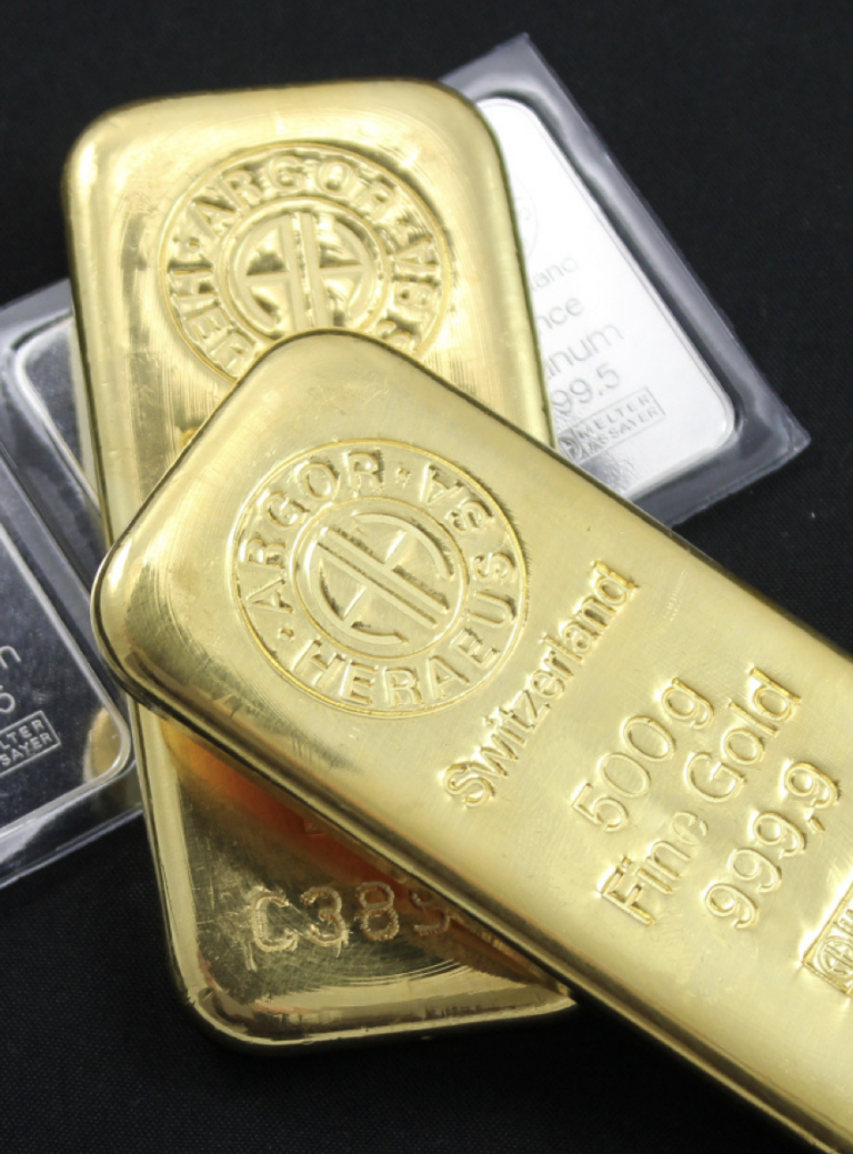 Guld depot | Investering med eller uden forretning